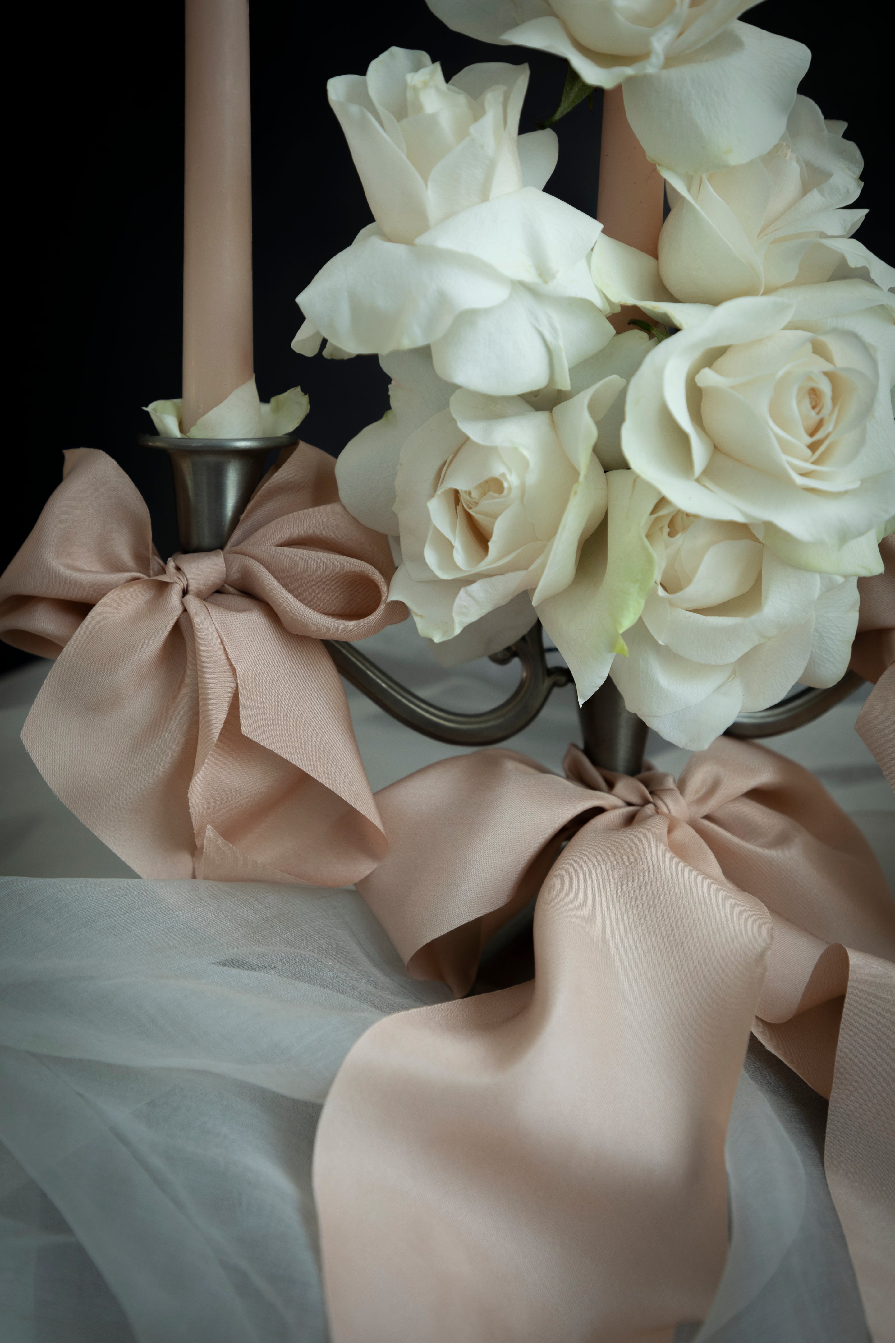Blush Silk Ribbon – Silk & Willow