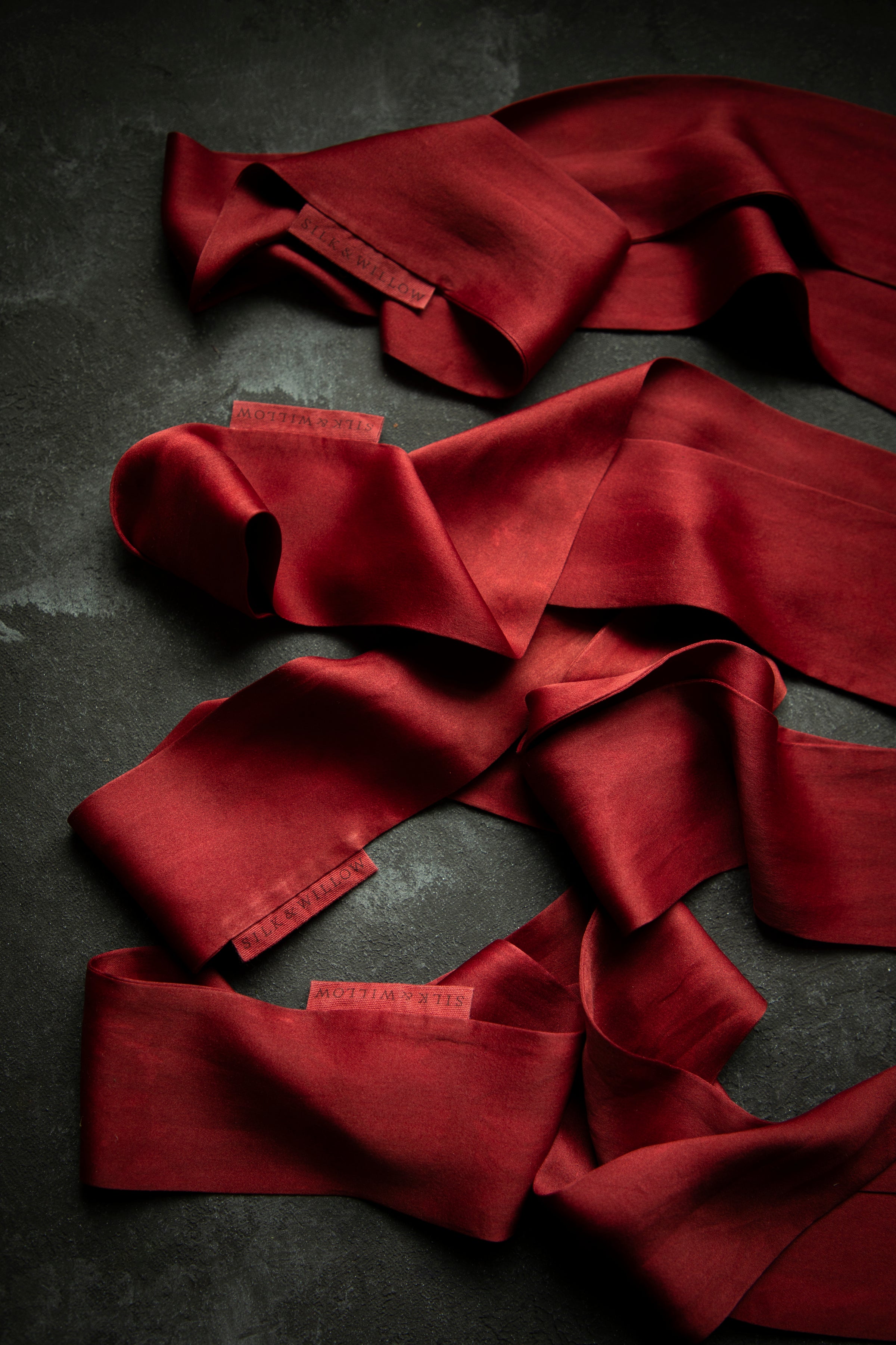 Plant Dyed Silk Twilly / Scarlet – Silk & Willow