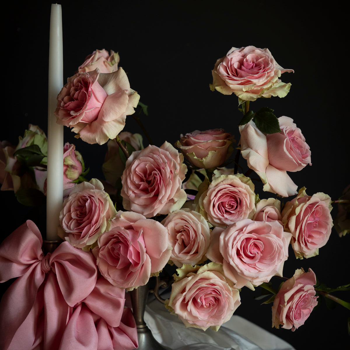 Sweetheart Pink Hand Dyed Bridal Silk Ribbon – Silk & Willow