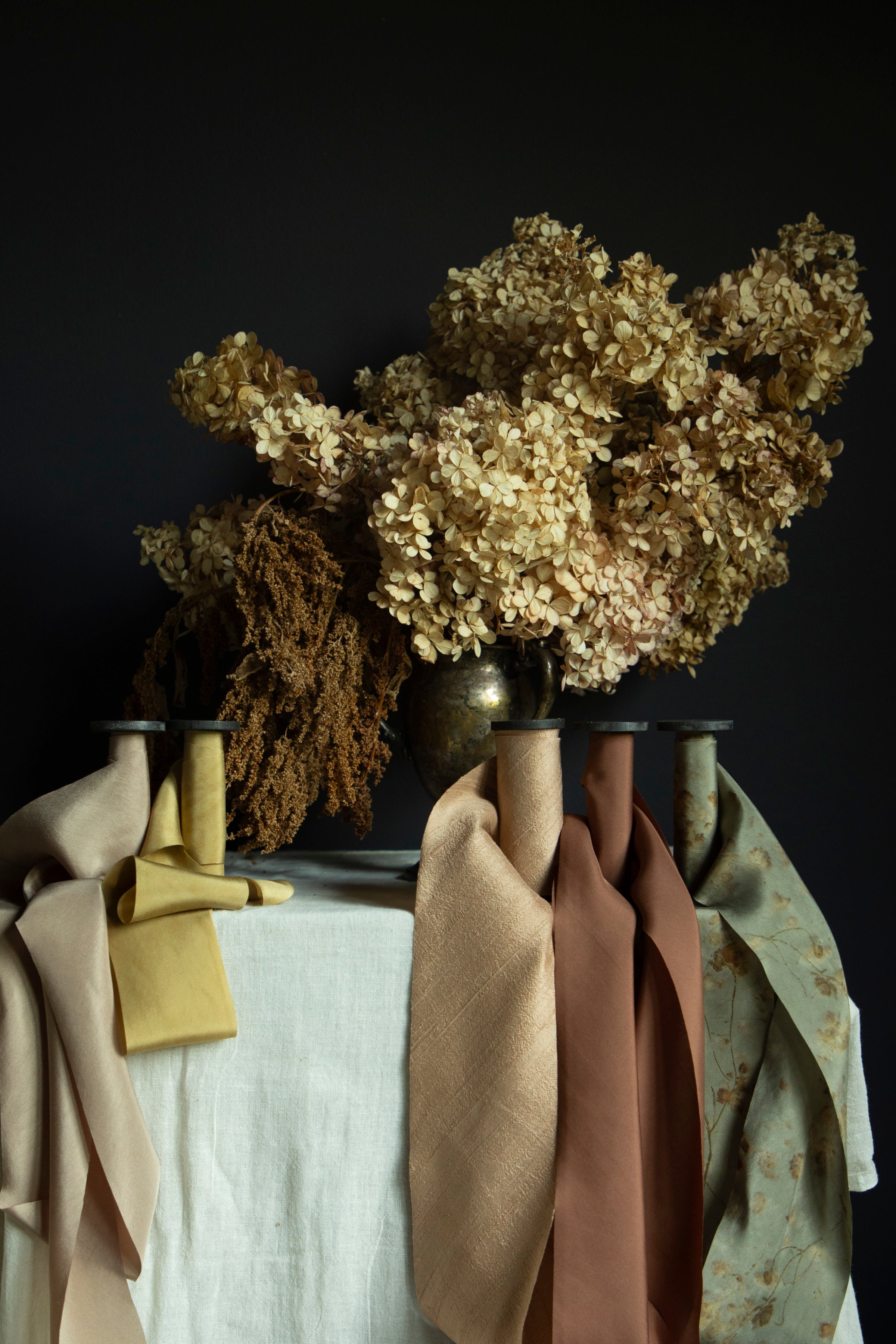 Terracotta silk ribbon – Silk & Willow