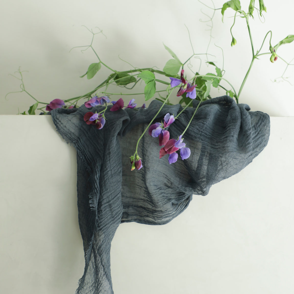 Blue Slate {Medium Weave Runner} – Silk & Willow