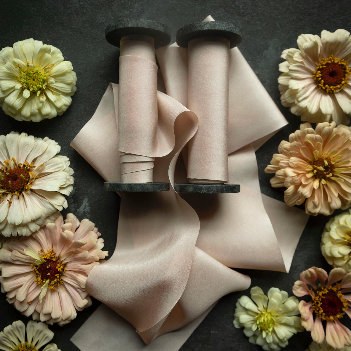 Blush Silk Ribbon – Silk & Willow