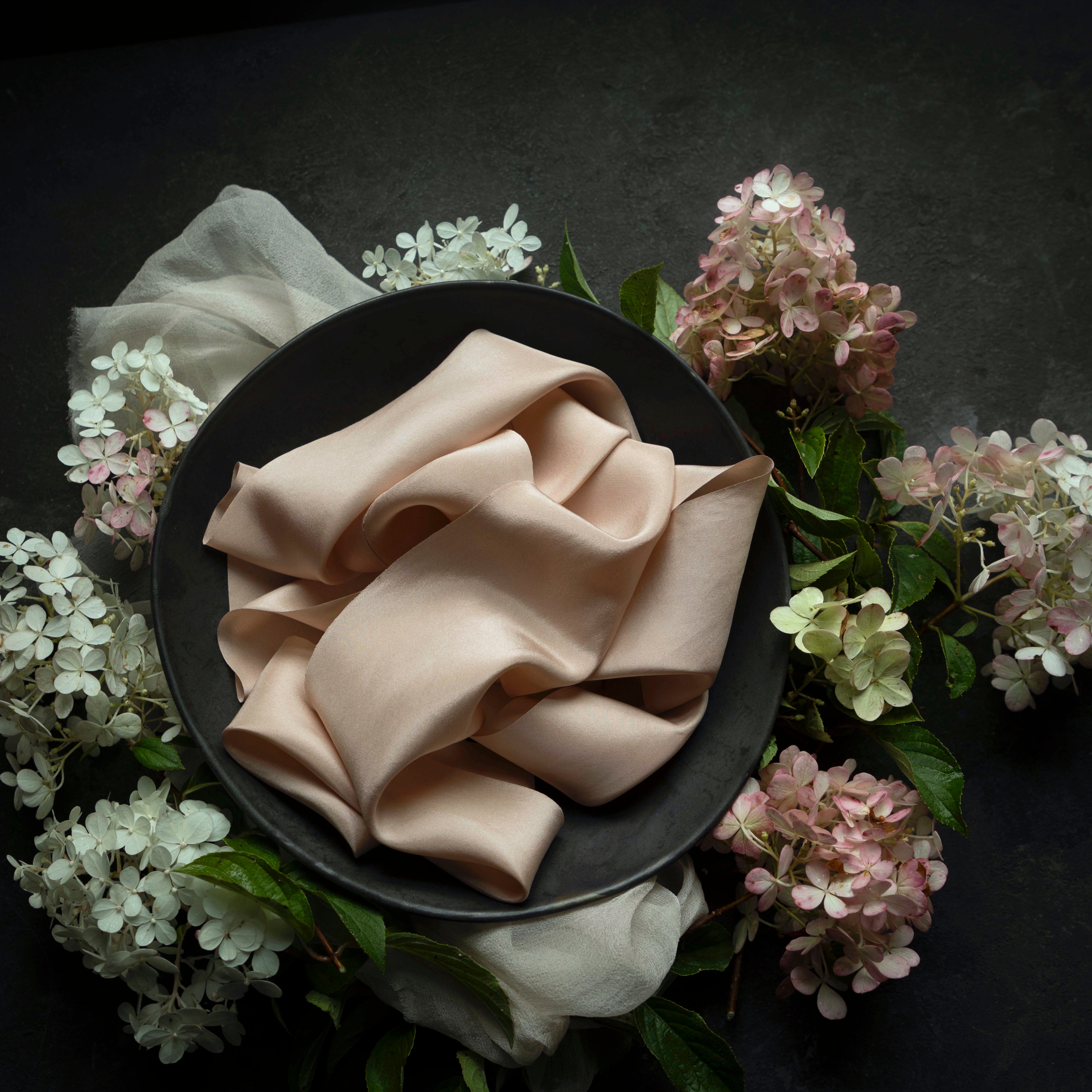 Blush Silk Ribbon – Silk & Willow
