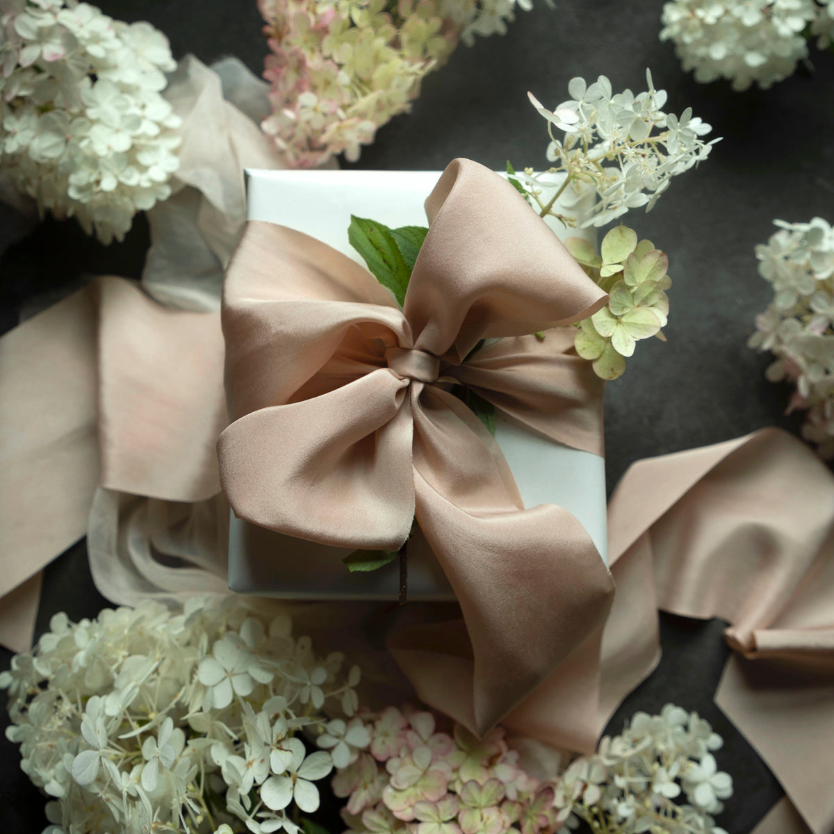 Blush Silk Ribbon – Silk & Willow