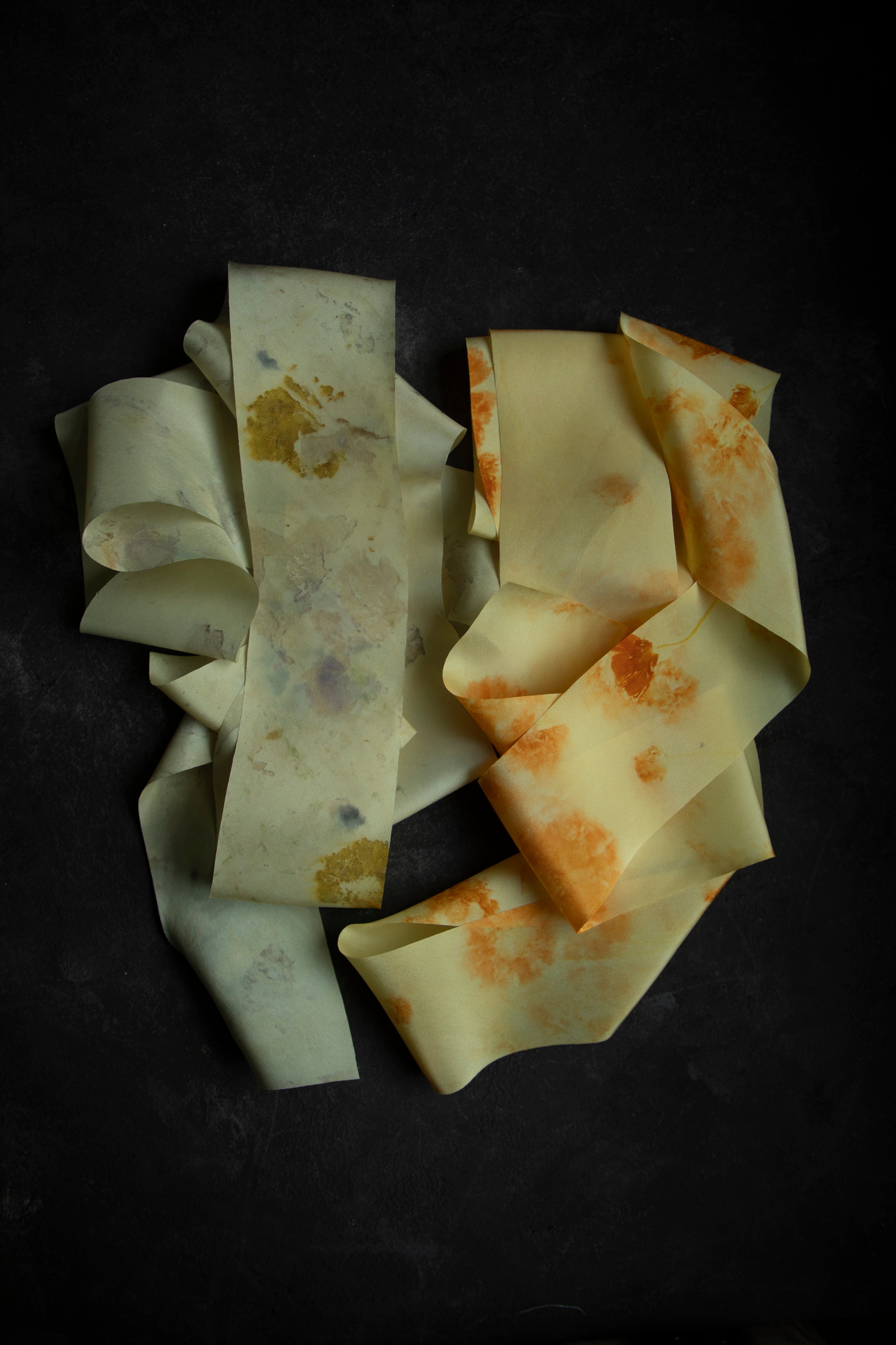 plant dyed silk ribbon – Tagged "botanical print" – Silk & Willow