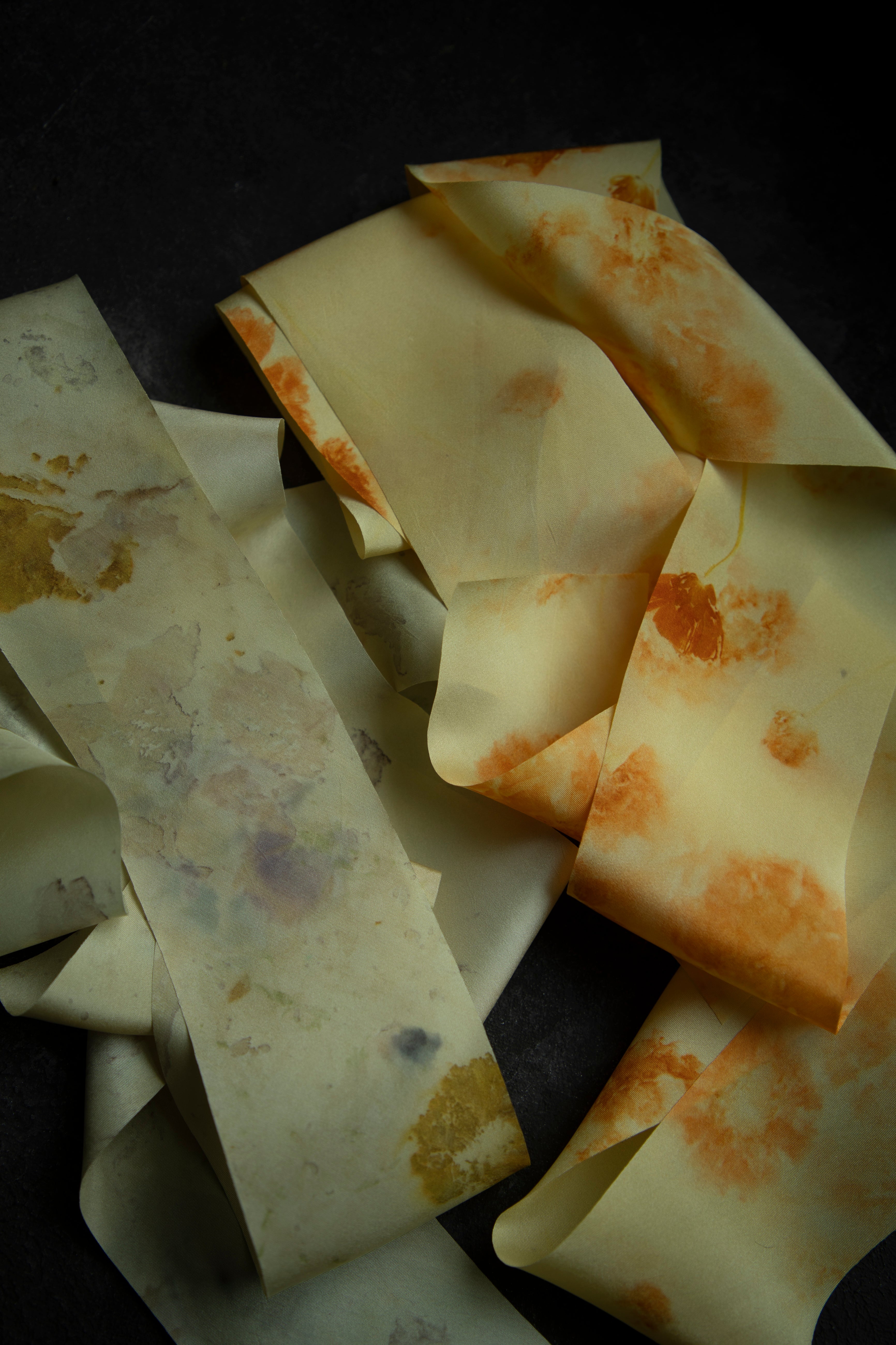 plant dyed silk ribbon – Tagged "botanical print" – Silk & Willow