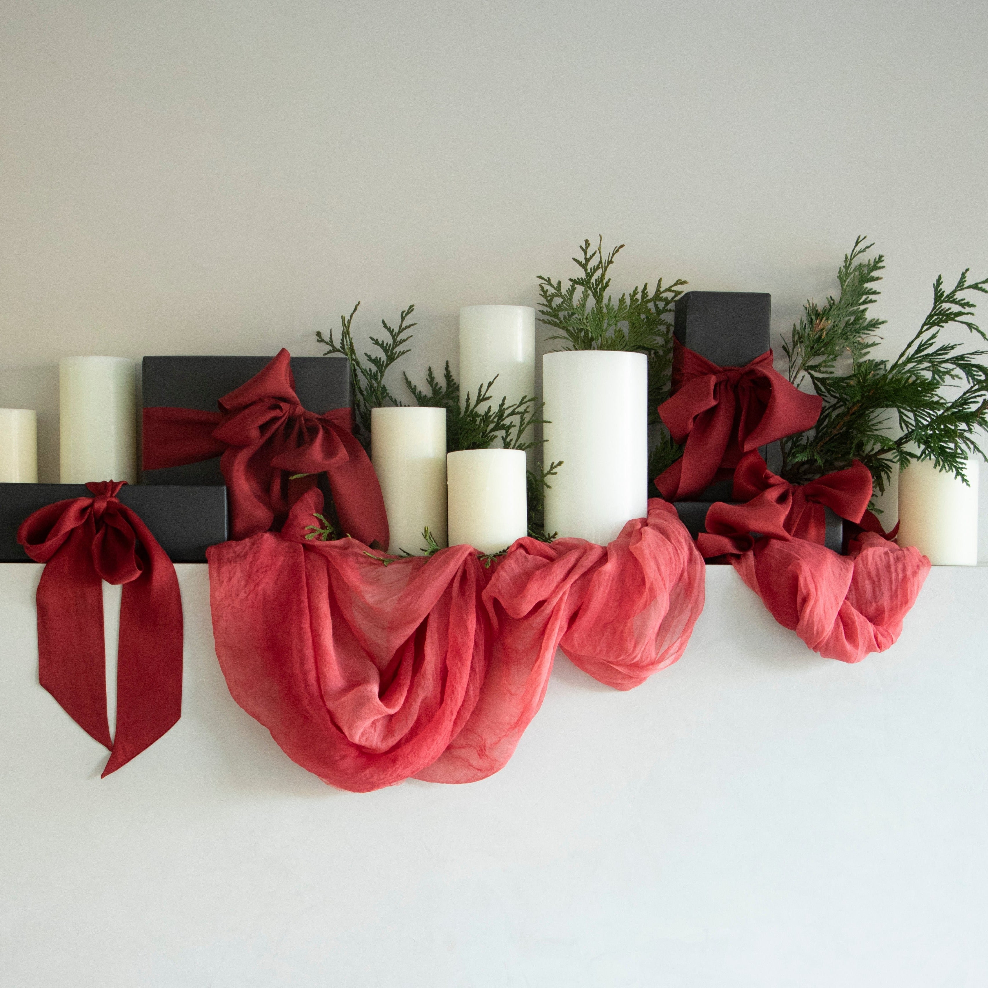 Cranberry Crush {Sheer Silk Runner} – Silk & Willow