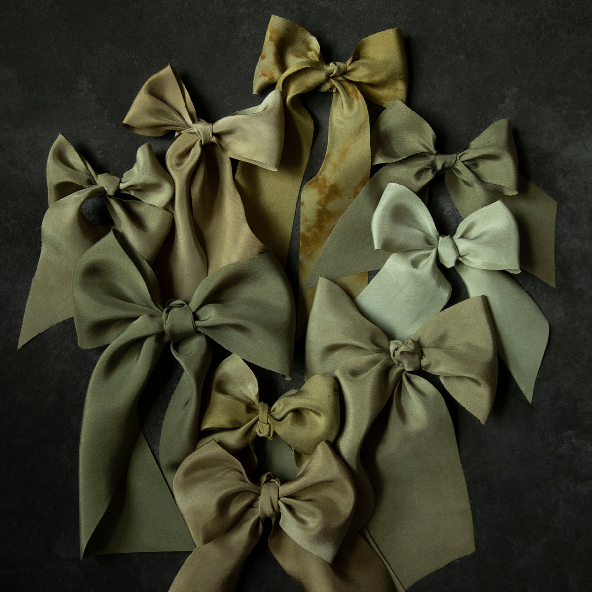 Antique White Hand Dyed Silk Ribbon – Silk & Willow