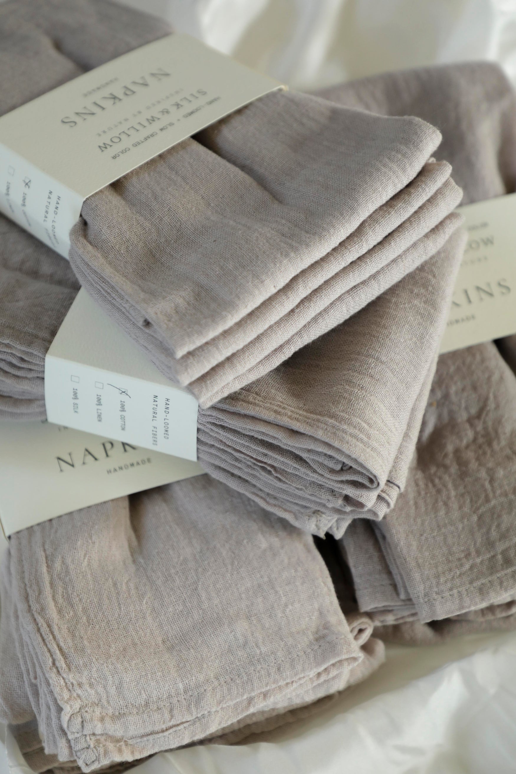 Heather Napkin Sets – Silk & Willow