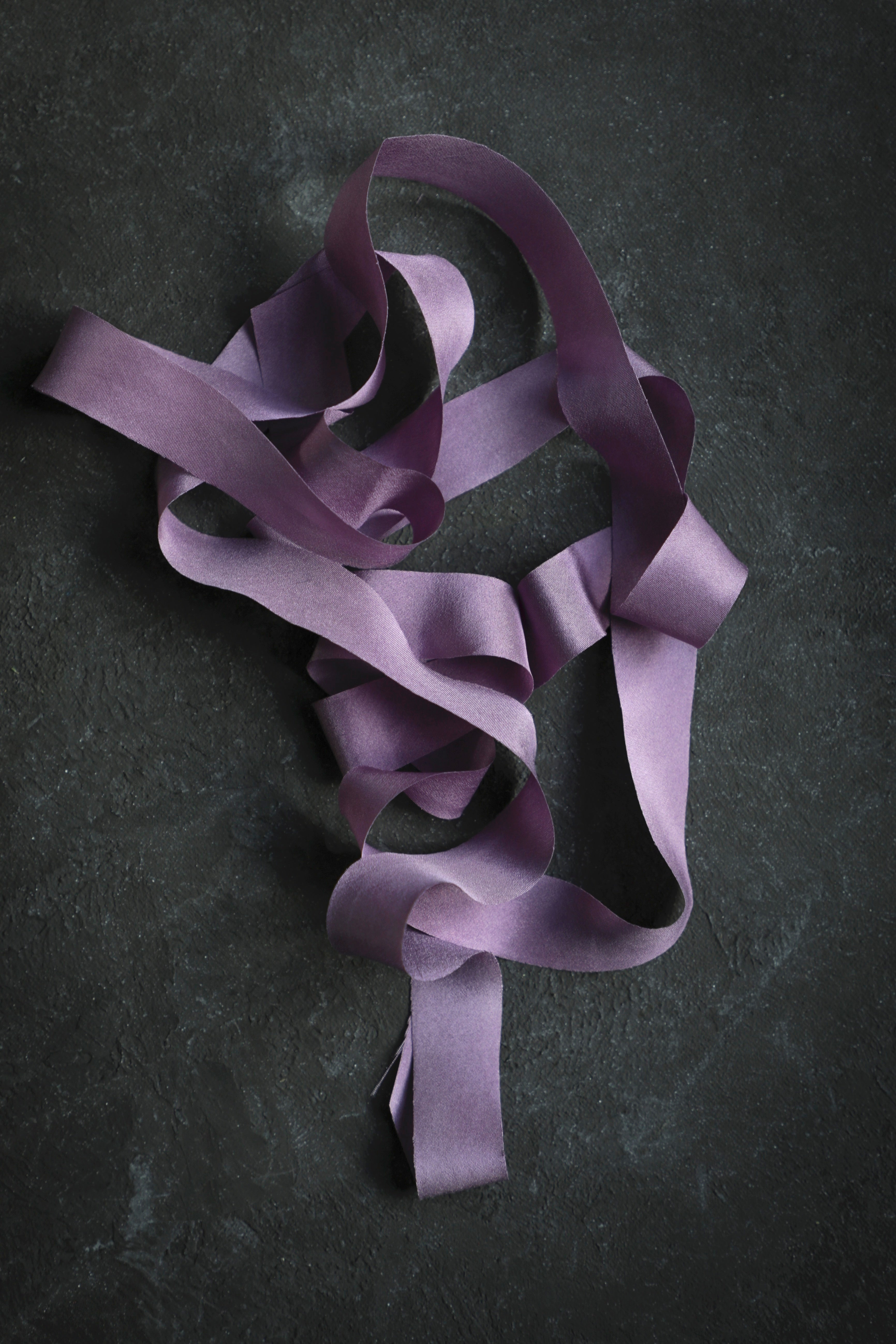 Lilac Silk Ribbon – Silk & Willow
