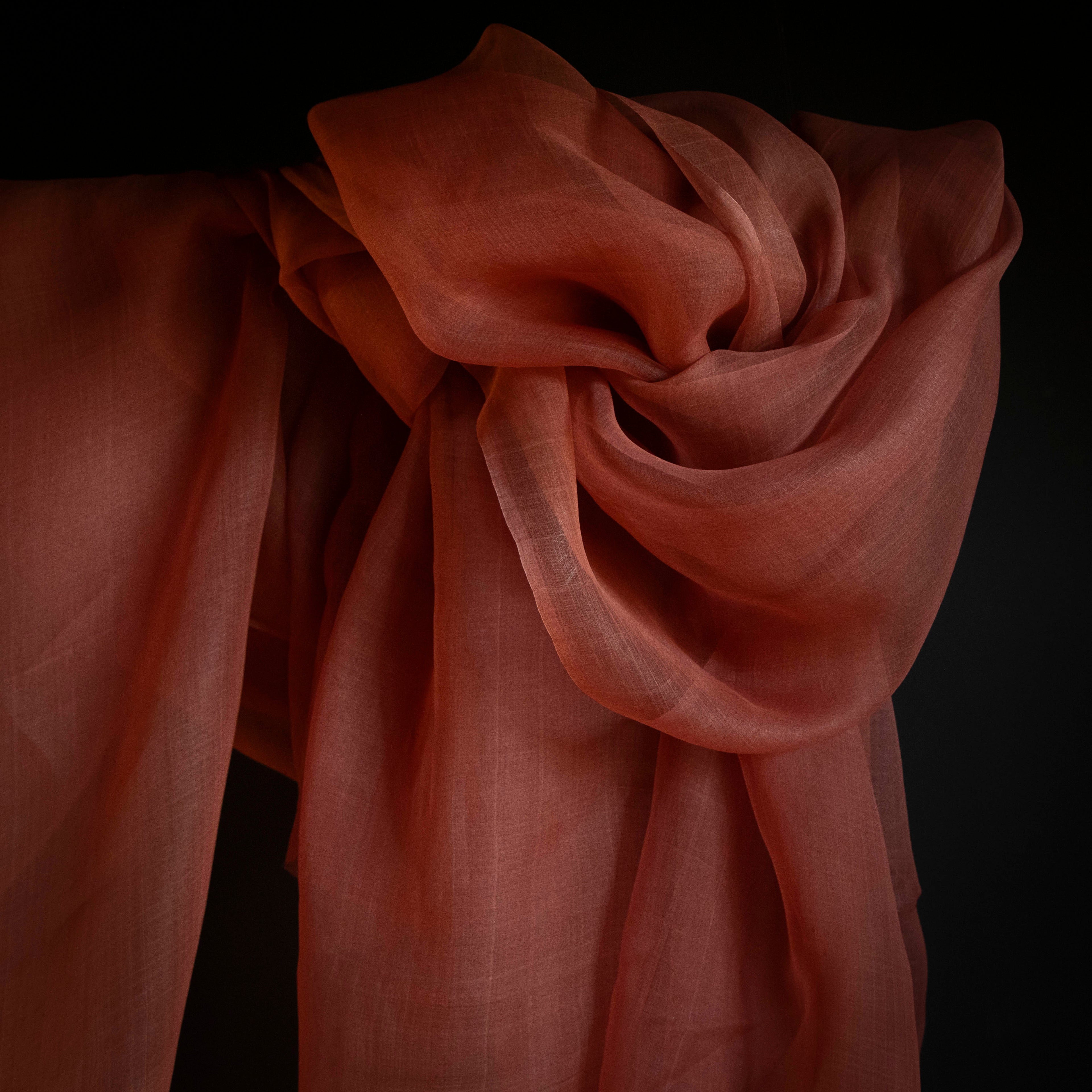 Copper Rose {Gossamer Organic Silk Fabric} – Silk & Willow