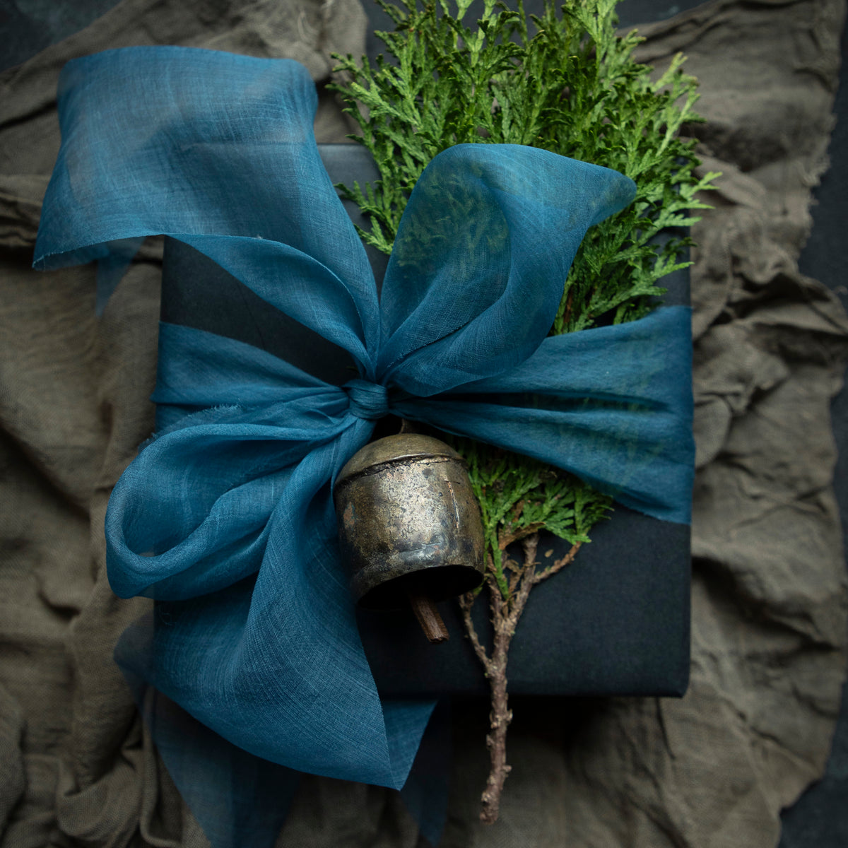 Indigo {Organza} Silk Ribbon – Silk & Willow