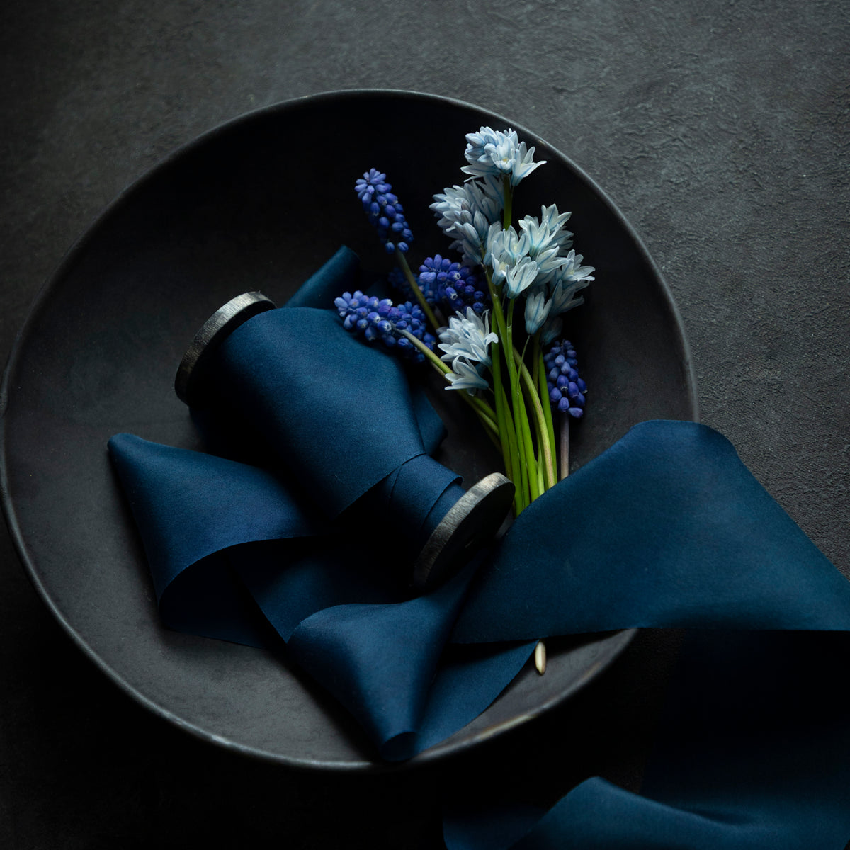 SAPPHIRE silk ribbon – Silk & Willow