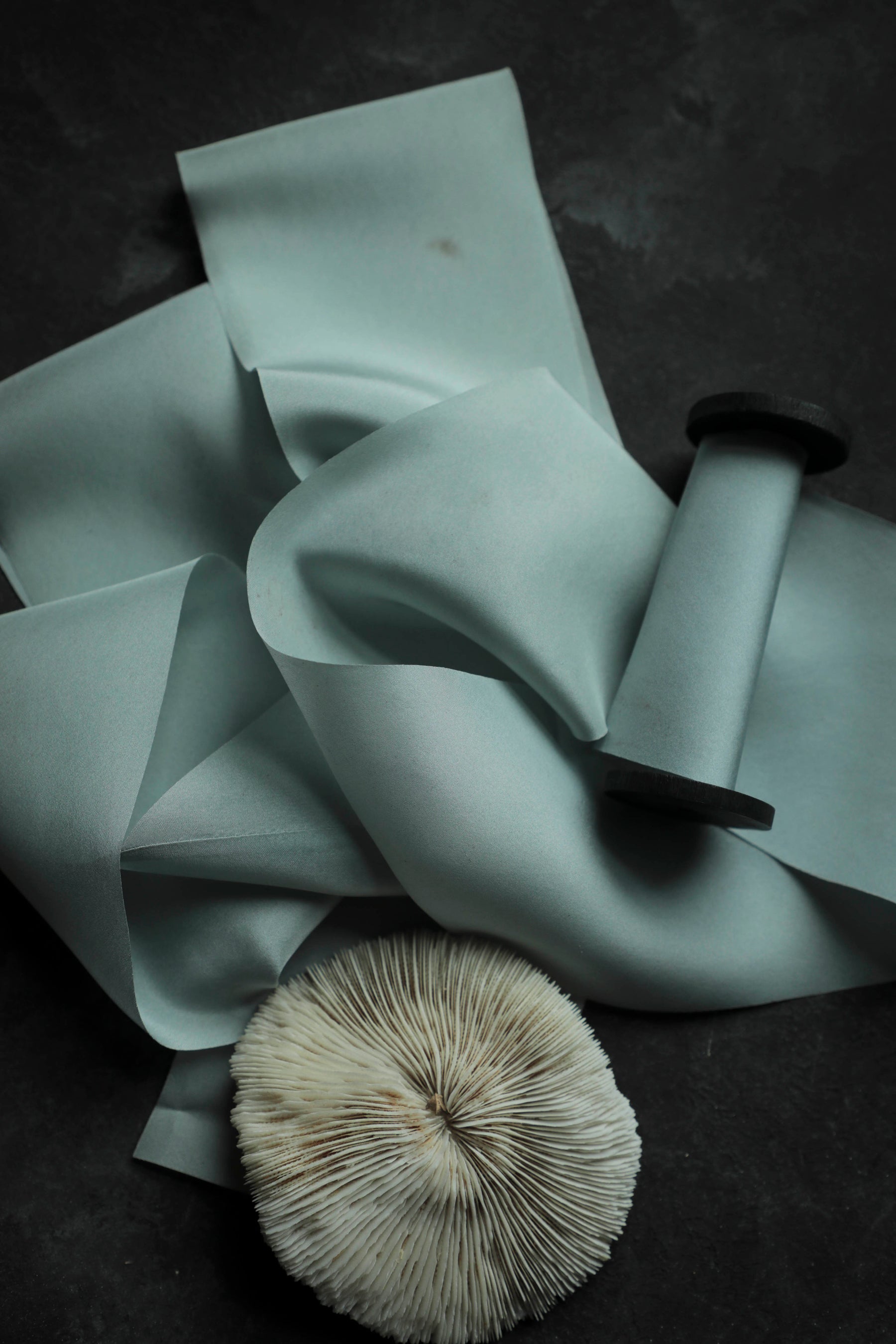 Sea Glass Blue Silk Ribbon – Silk & Willow