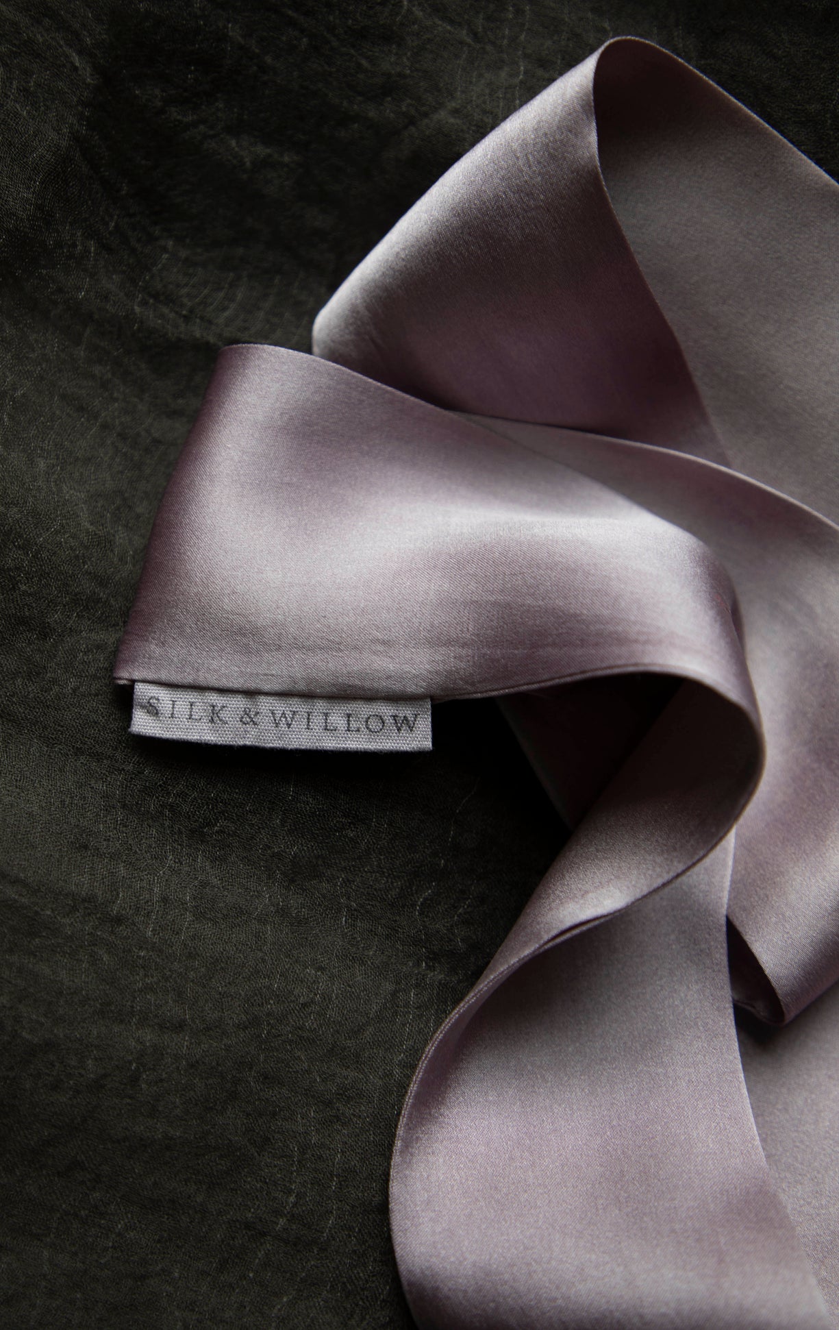 Hellebore / Plant Dyed Silk Twilly – Silk & Willow