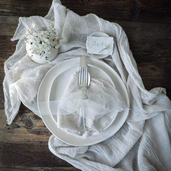 Antique White {Tight Weave Runner} – Silk & Willow