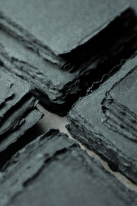Smooth Handmade Paper {Black} – Silk & Willow