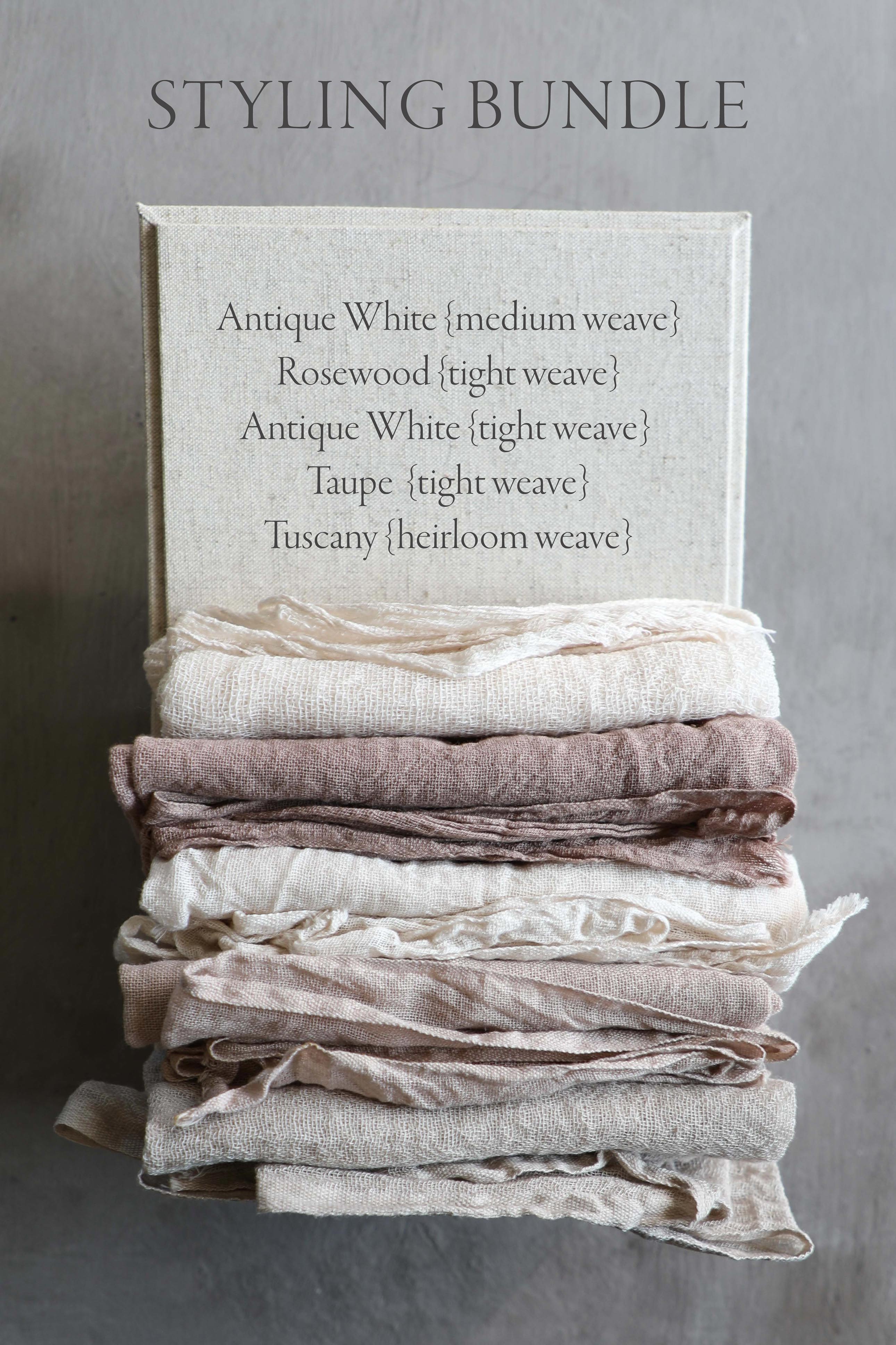 STYLING BUNDLE TEXTILES- Individuals – Silk & Willow